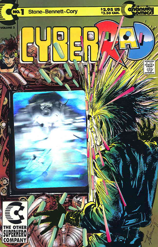 Cyberrad (2nd Series) #1 FN; Continuity | Hologram Neal Adams - w/Bag ...