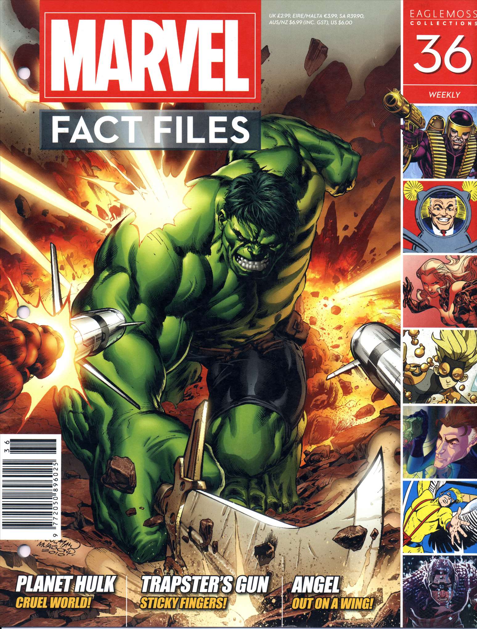 Marvel Fact Files #36 VF; Eaglemoss | Hulk - w/Bag+Board | eBay