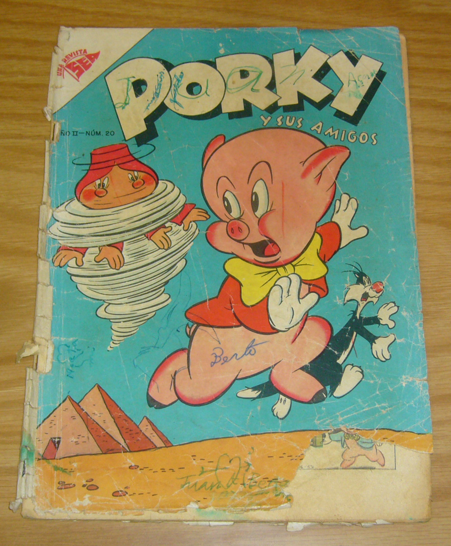 PORKY Y SUS Amigos (Serie Aguila) #20 POOR; Editorial Novaro | low ...