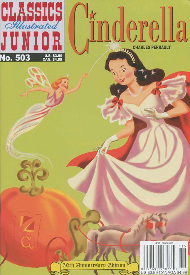 Classics Illustrated Junior #503 (12th) VF/NM; Jack Lake | Cinderella ...