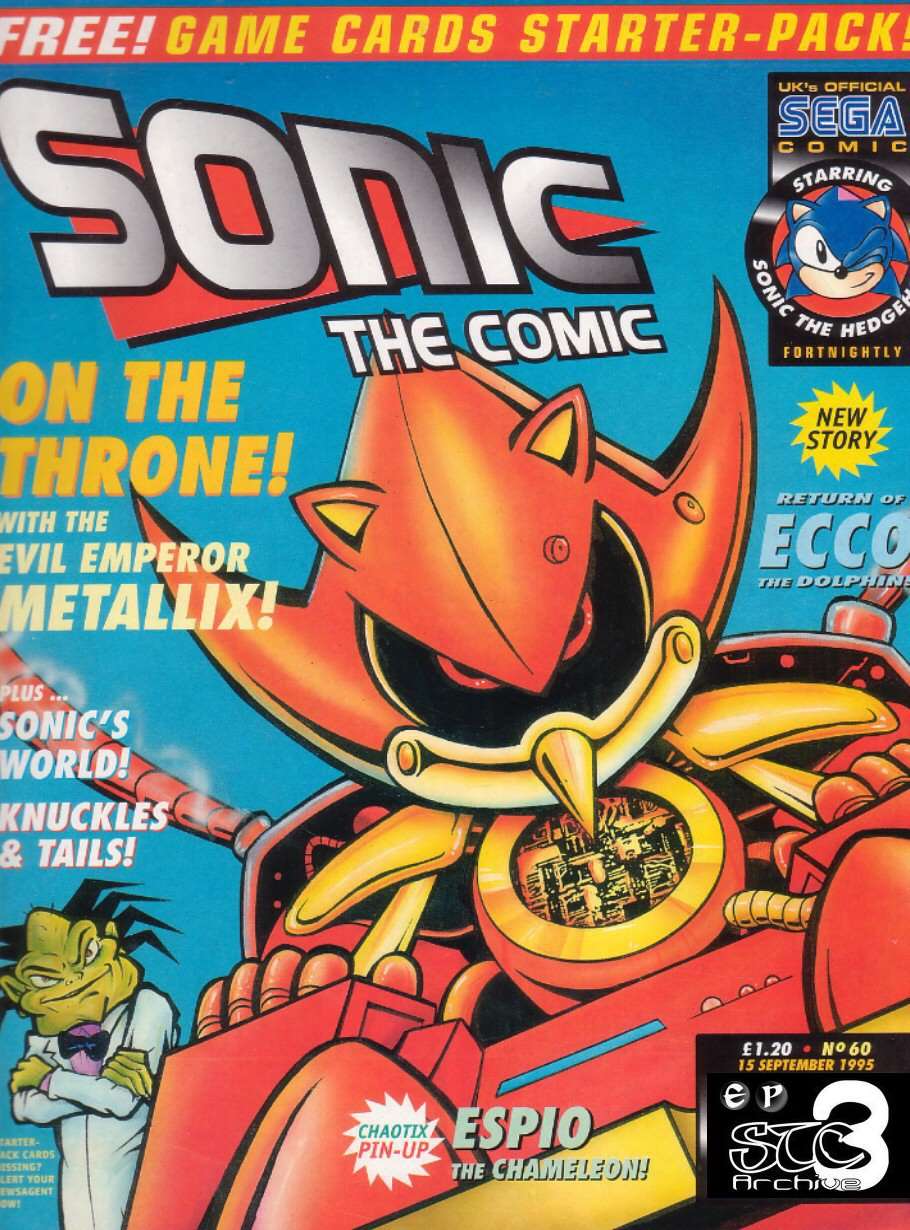 Sonic the Comic #60 FN ; Fleetway Quality | Hedgehog | Comic ...
