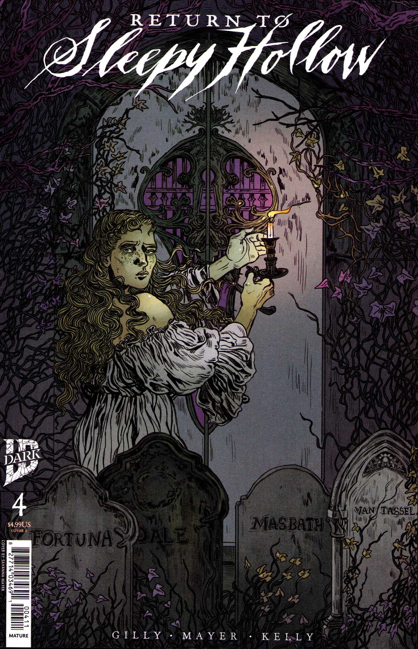 Return to Sleepy Hollow #4A VF/NM; IDW | 1st Print Sequel to Tim Burton ...