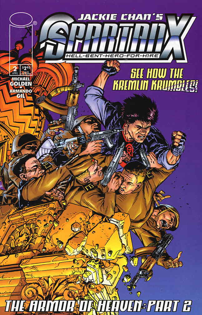 Spartan X: Hell-Bent-Hero-For-Hire (Jackie Chan's ) #2 VF ; Image ...