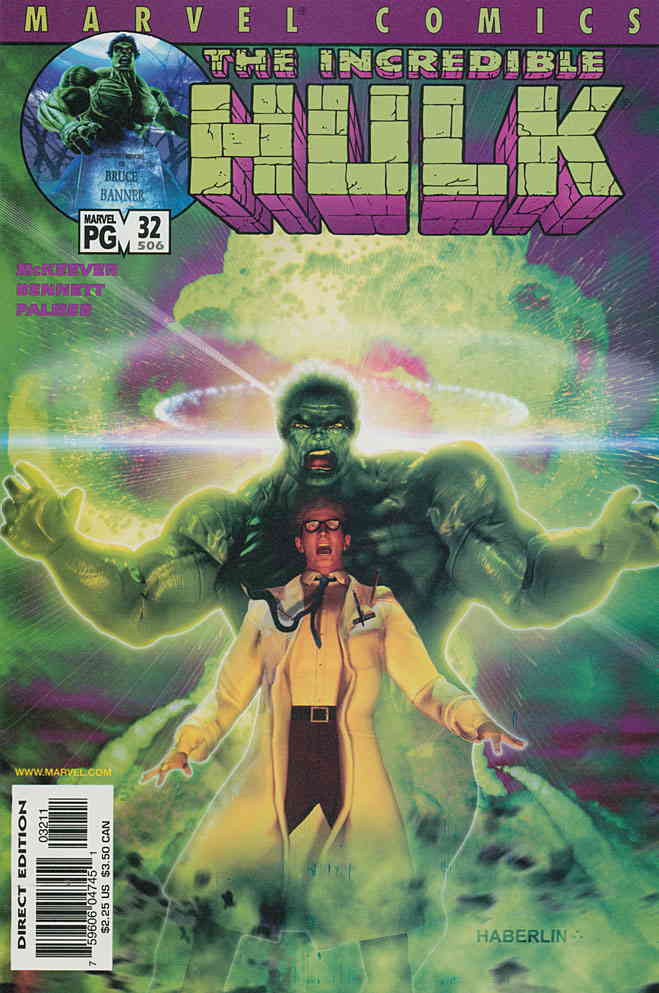 Incredible Hulk, The (2nd Series) #32 VF ; Marvel | 506 Sean McKeever ...
