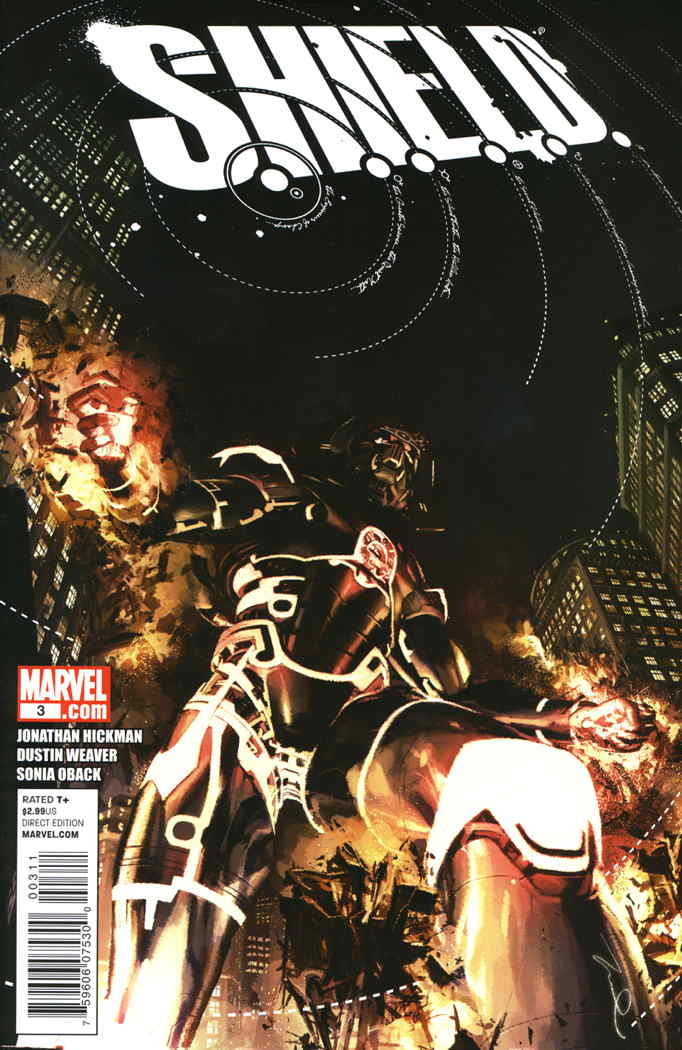 S.H.I.E.L.D. (3rd Series) #3 VF; Marvel | Jonathan Hickman SHIELD - w ...