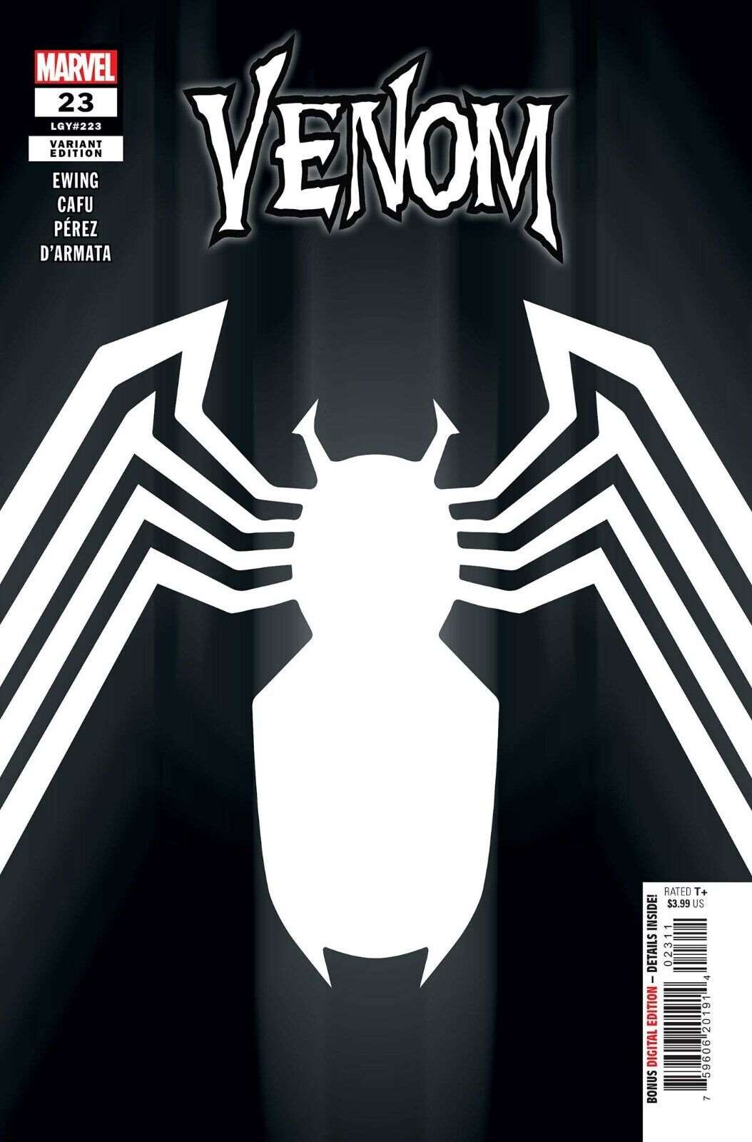 Venom (5th Series) #23O VF/NM; Marvel | 223 Logo Variant - w/Bag+Board ...
