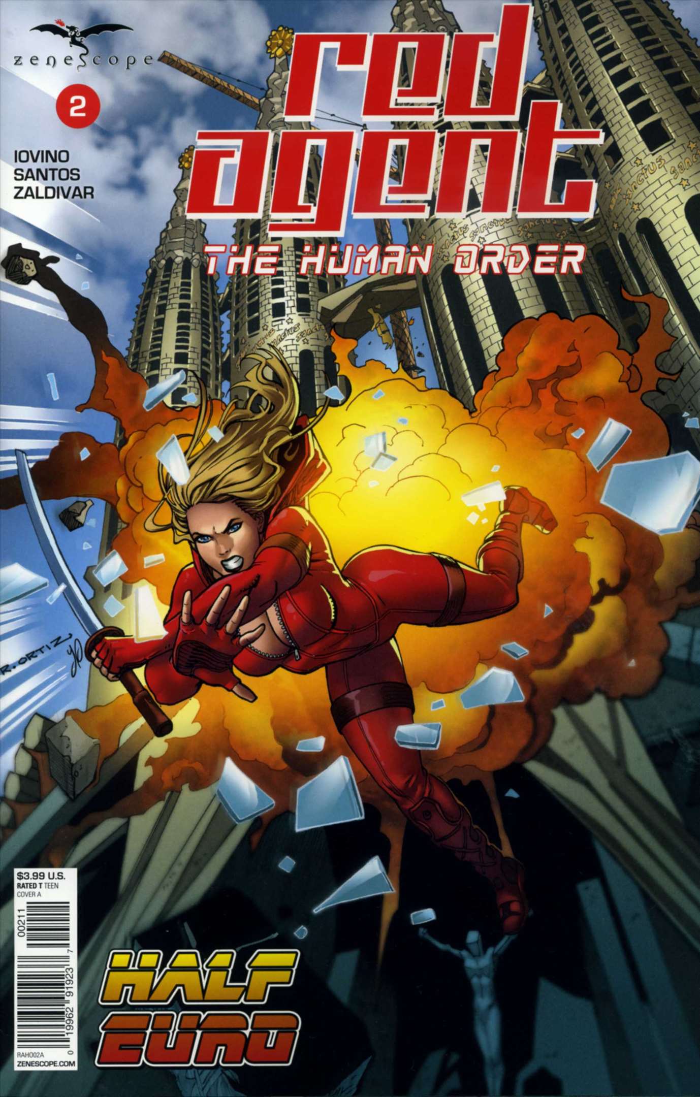 Red Agent: The Human Order #2A VF; Zenescope | w/Bag+Board | eBay