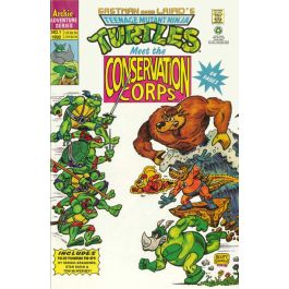 Teenage Mutant Ninja Turtles Meet the Conservation Corps #1 VF; Archie ...