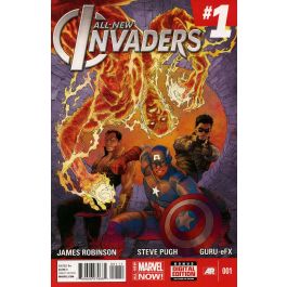 All-New Invaders 1 Marvel James Robinson Steve Pugh | CyberSpace Comics