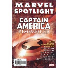 Marvel Spotlight: Captain America Remembered 1 Marvel John Rhett Thomas ...
