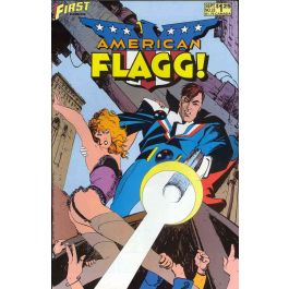 American Flagg #33 VF ; First comic book | CyberSpace Comics